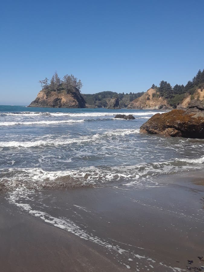 Oceanside Rocks stock photo. Image of ocean, monolith - 26053178