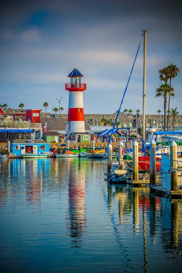 Oceanside Harbor stock photo. Image of harbor, water - 79275676