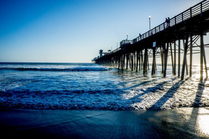 Oceanside, la Californie photo stock éditorial. Image du oceanside ...