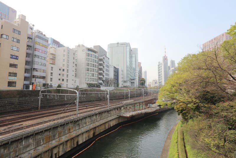 Ochanomizu District of Tokyo, Japan. Editorial Image - Image of ...