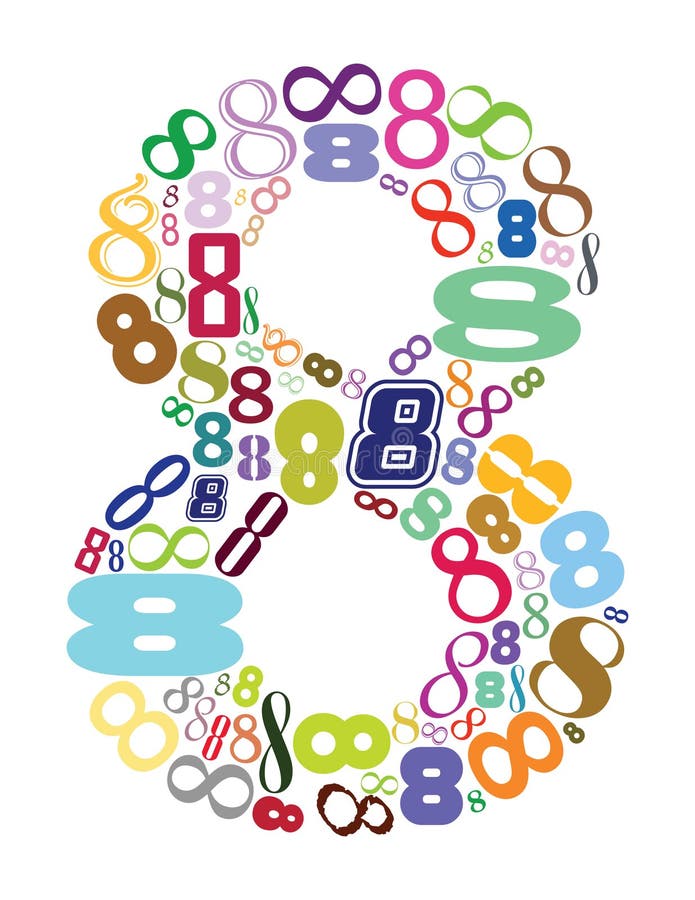 Ocho Ilustraciones Stock, Vectores, Y Clipart – (84,451 Ilustraciones ...