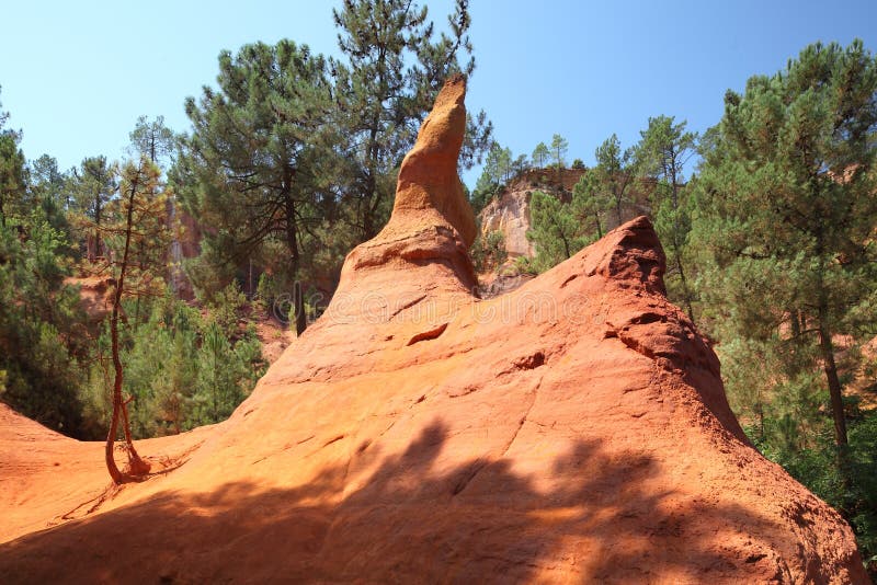 Ochre mine stock photo. Image of ochre, mining, landscape - 10627466