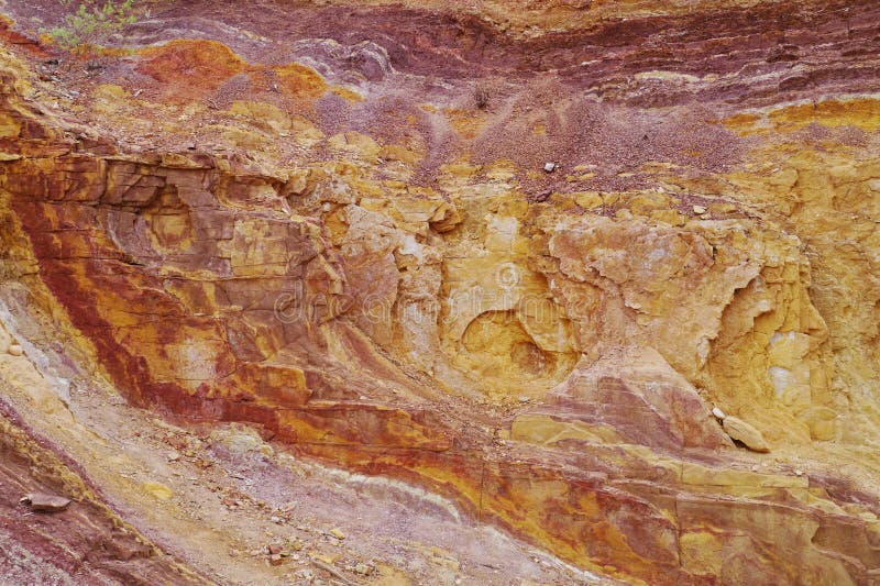 Ochre texture stock photo. Image of orange, geological - 12239046