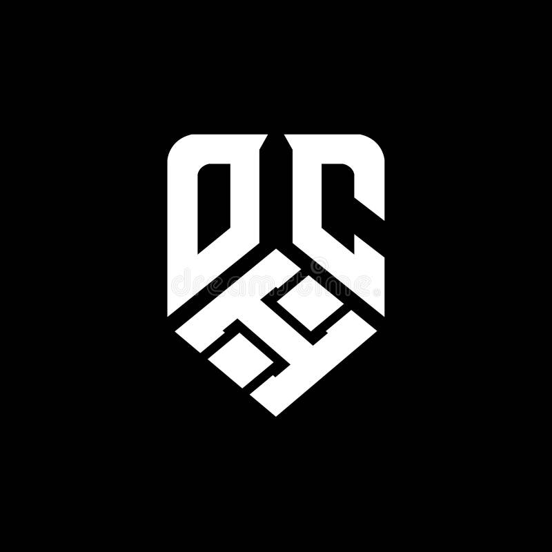 OCI Abstract Monogram Shield Logo Design on White Background Stock ...