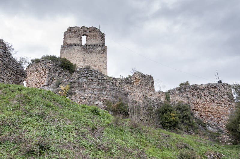 Ocio Castle ruins stock photo. Image of araba, medieval - 52382318