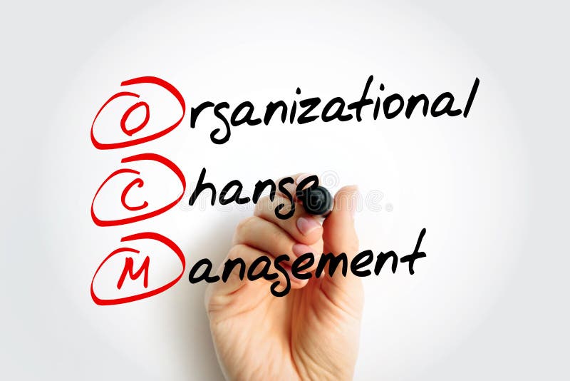 OCM - Organizational Change Management is a Framework for Managing the ...