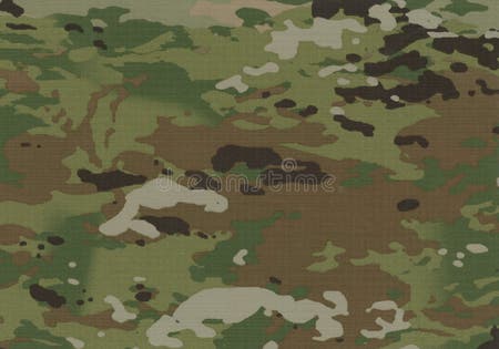 OCP Swatch - US Army Operational Camouflage Pattern Stock Photo - Image ...