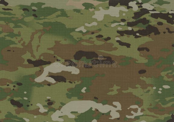 OCP Swatch - US Army Operational Camouflage Pattern Stock Photo - Image ...