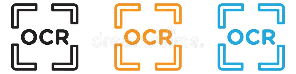 Ocr Vector Stock Illustrations – 234 Ocr Vector Stock Illustrations ...