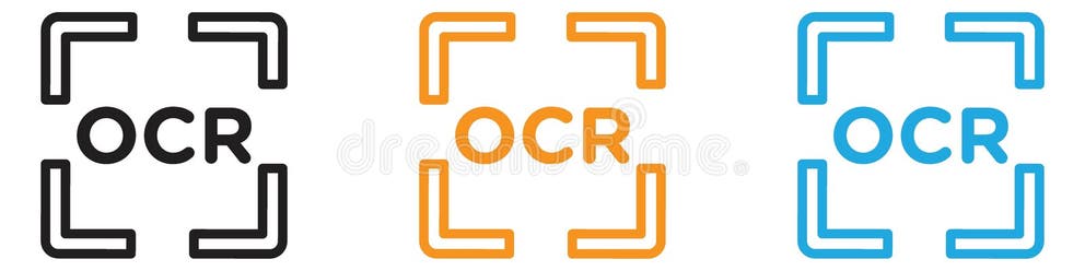 Ocr Logo Stock Illustrations – 71 Ocr Logo Stock Illustrations, Vectors ...