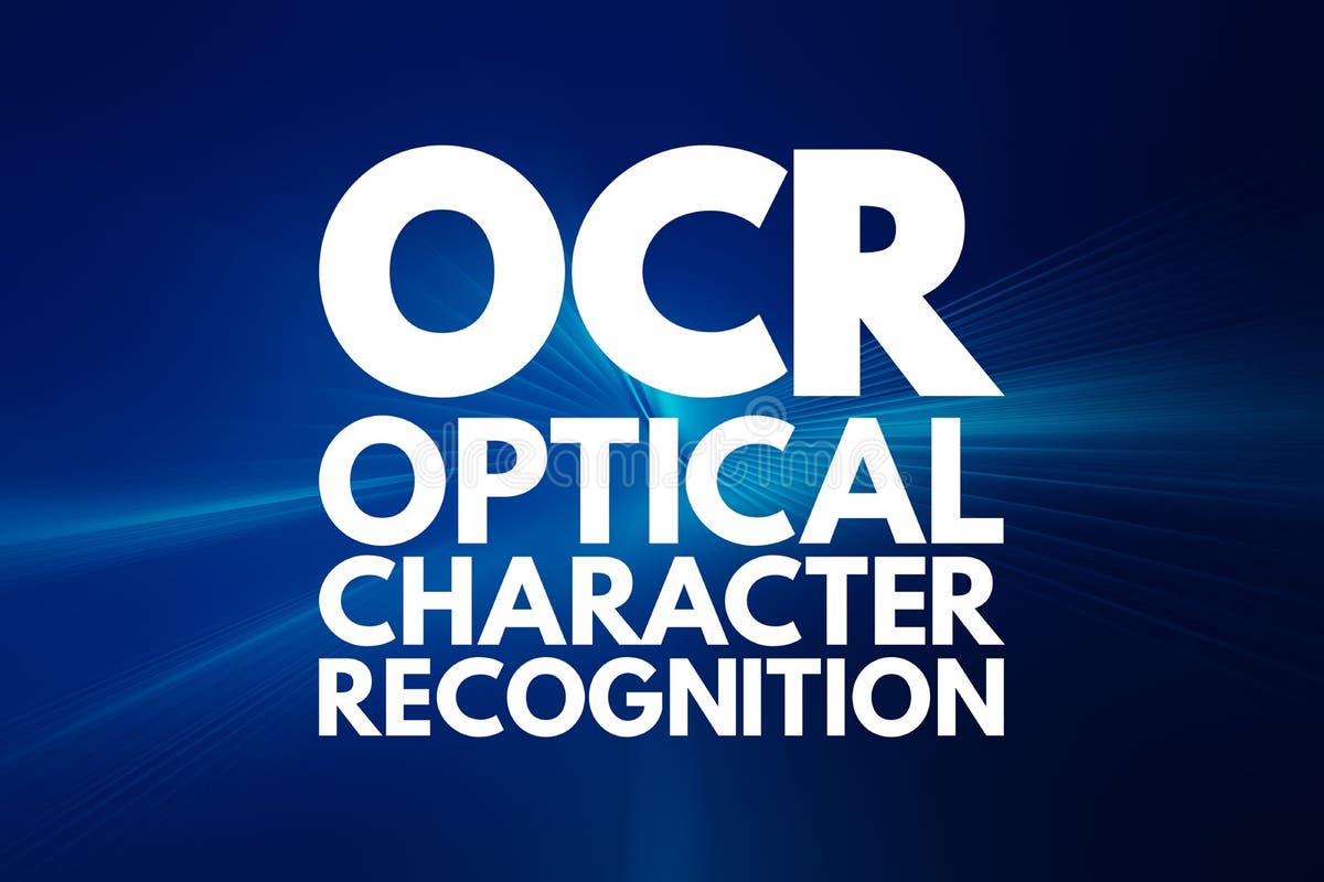 Ocr Technology Stock Illustrations – 126 Ocr Technology Stock ...