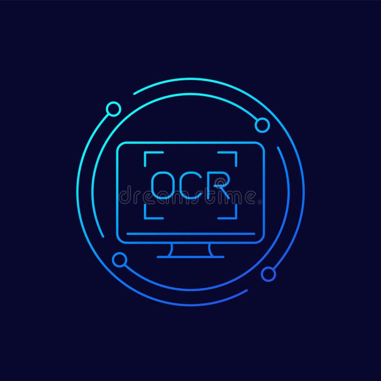 Ocr Line Stock Illustrations – 126 Ocr Line Stock Illustrations ...