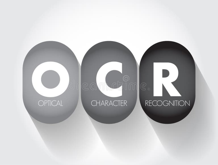 OCR - Optical Character Recognition is the Process that Converts an ...