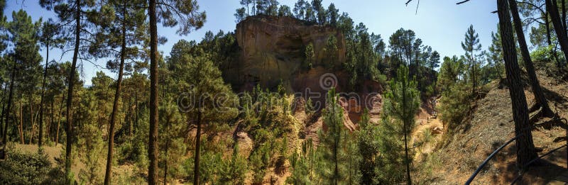 The ocra land stock photo. Image of landscape, ocra, land - 74753850