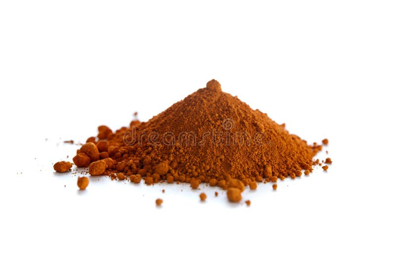 Ocre, Un Pigmento Natural De La Tierra Foto de archivo - Imagen de ...