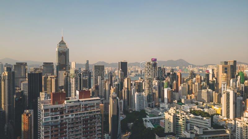 14 Oct 2022 the City Skyline of the Chai Wan, Hong Kong Editorial Image ...