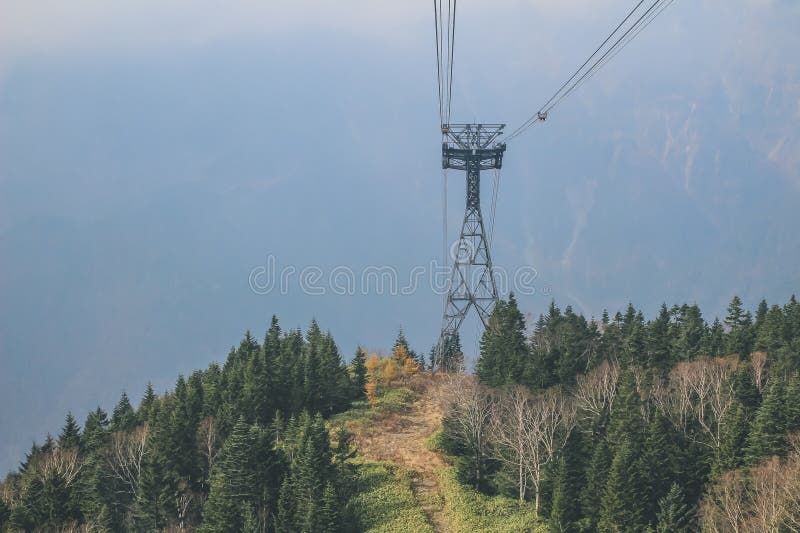 31 Oct 2013 Double Decker Ropeway, the Ropeway in Shinhotaka Mountain ...