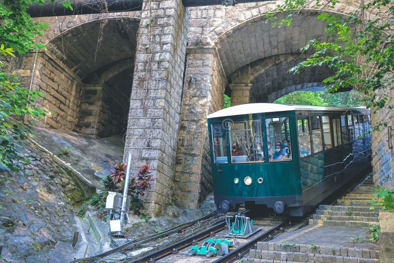 14 Oct 2022 New Peak Tram Pass the Stone Bridge MacDonnell Road ...