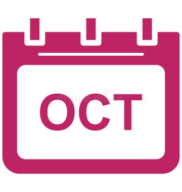 Oct, October Special Event Day Vector Icon that Can Be Easily Modified ...