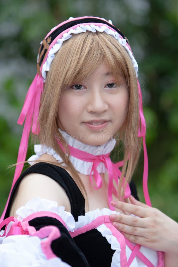 17 Oct 2007 a Portrait of a Beautiful Girl in Cosplay Editorial Image ...