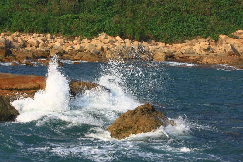 26 Oct 2008 the Shek O Coast. in Hong Kong Stock Photo - Image of calm ...