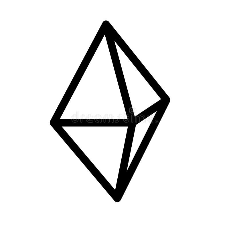 Octaeder Icon Stock Illustrations – 1 Octaeder Icon Stock Illustrations ...