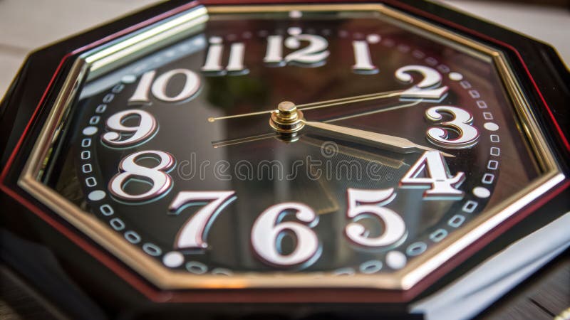 Octagon Shape Wall Clock Stock Illustrations – 3 Octagon Shape Wall ...