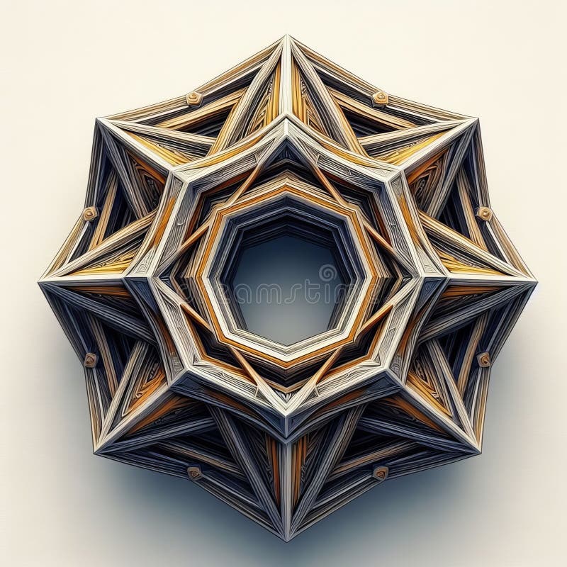 Octagon an Eight Sided Shape with Eight Angles and Sides, Iso Stock ...