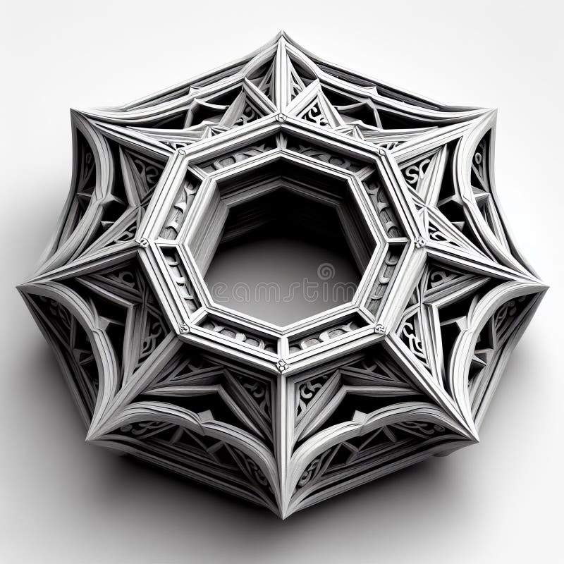 Octagon an Eight Sided Shape with Eight Angles and Sides, Isolt Stock ...