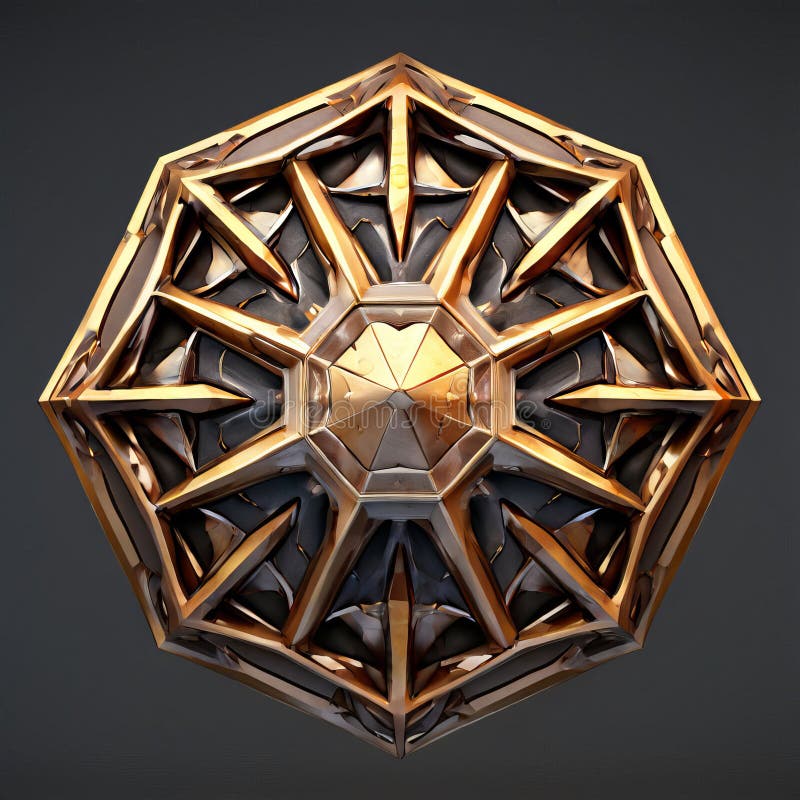 Octagon an Eight Sided Shape with Eight Angles and Sides Isolae Stock ...
