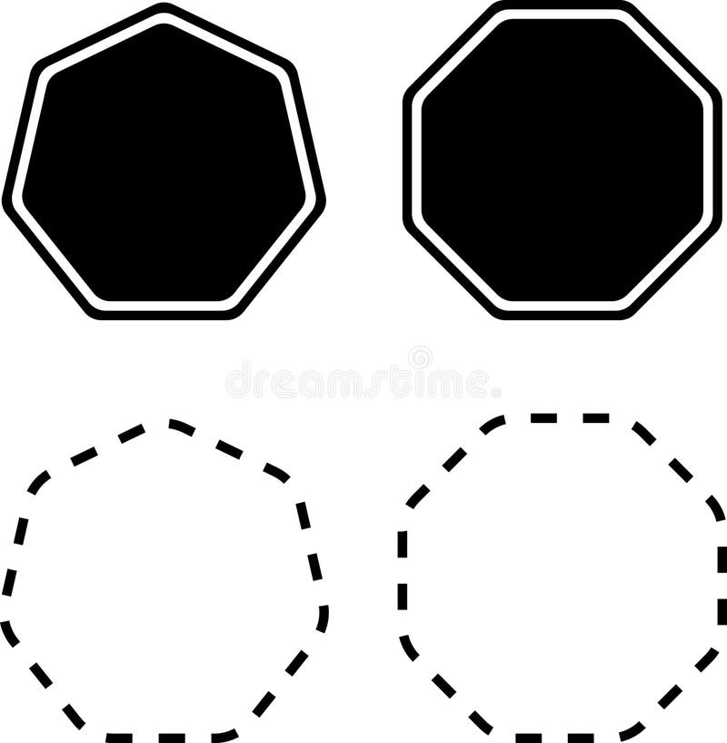 Octagon Icon. Vector Geometry Geometry Pentagonal, Hexagonal, Octagonal ...