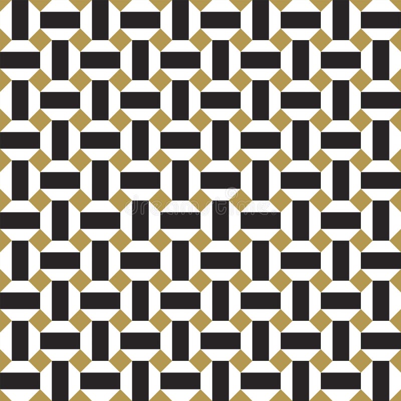 Octagon with Lines Seamless Pattern Background Stock Vector ...