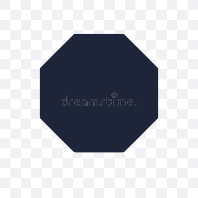 Octagon Transparent Icon. Octagon Symbol Design From Geometry Co Stock ...