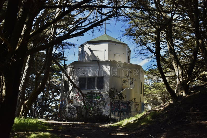 Abandoned Octagonal Lookout Station House Point Lobos San Francisco 5 ...