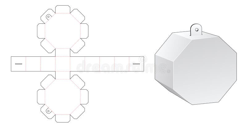 Octagon Box Template
