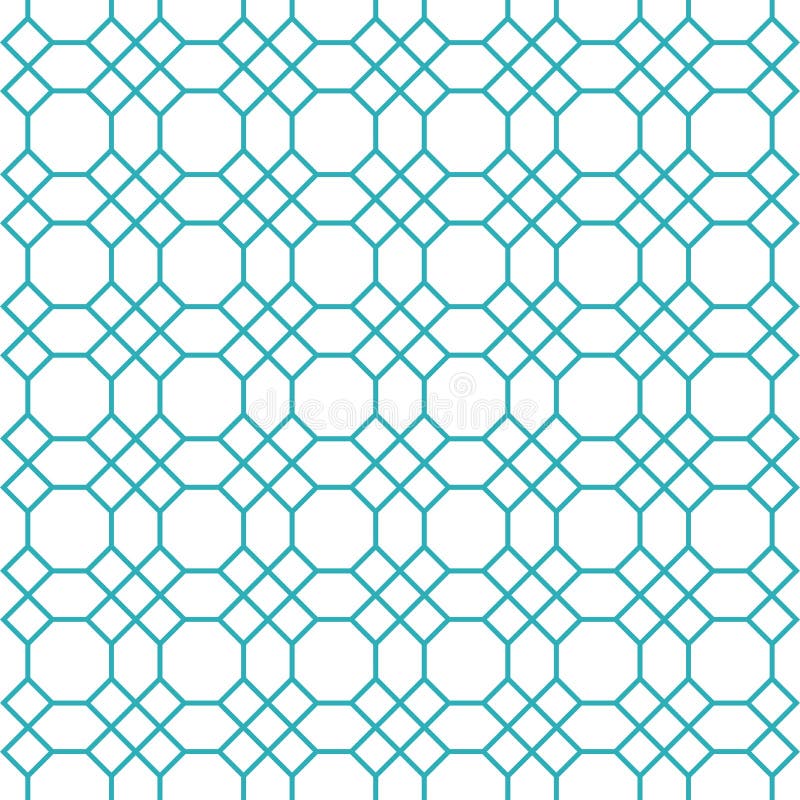 Octagons pattern vector stock vector. Illustration of decal - 72428145