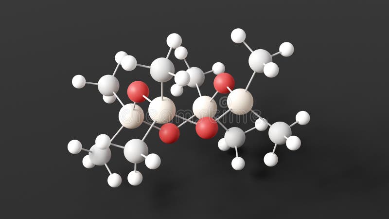 Octamethylcyclotetrasiloxane Molecule, Molecular Structure, D4 Silicone ...