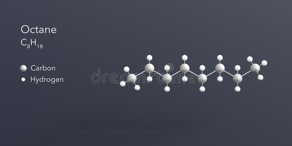 Octane Molecule Stock Illustrations – 177 Octane Molecule Stock ...