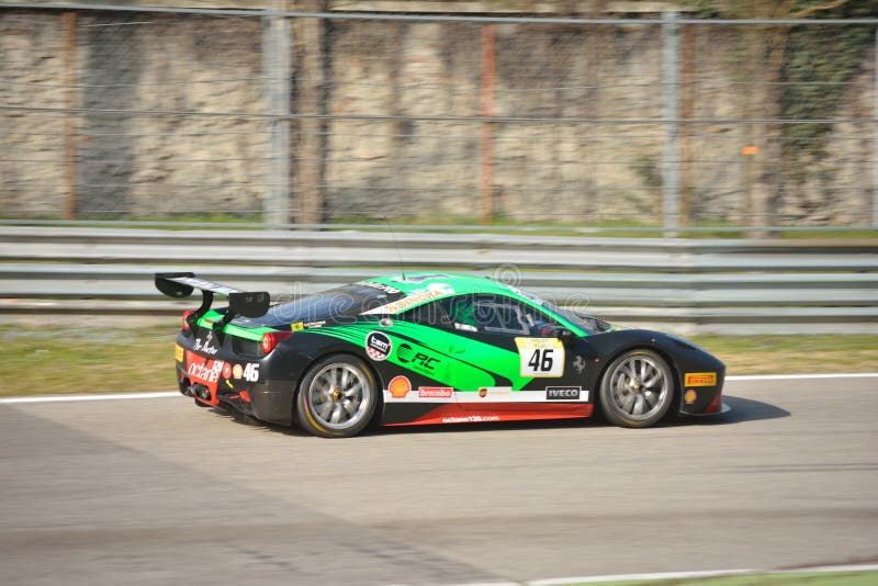 Octane 126 Team Ferrari 458 Challenge Evo 2016 Editorial Stock Photo ...