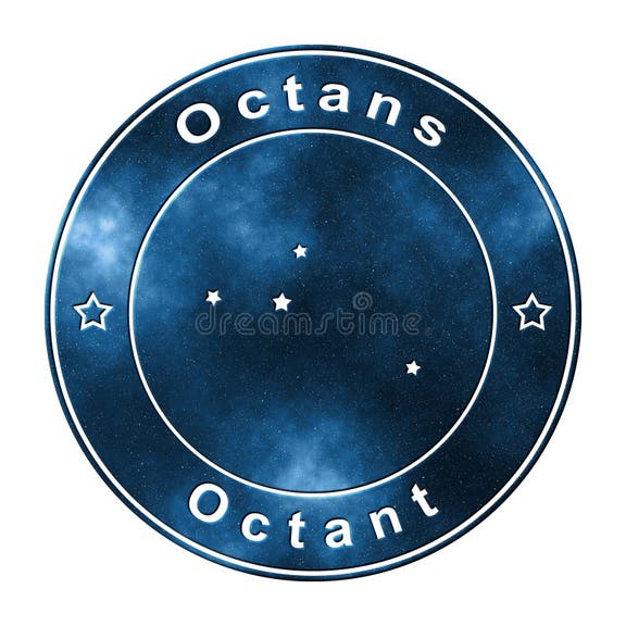 Octans Star Constellation, Octans Hadleianus, Octant Constellation ...