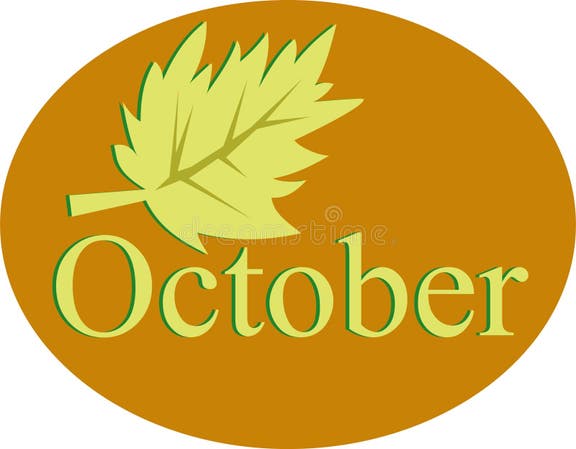 October stock vector. Illustration of seasonal, seasons - 37767