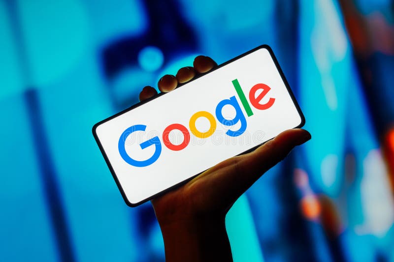 October 23, 2023, Brazil. in this Photo Illustration, the Google Logo ...