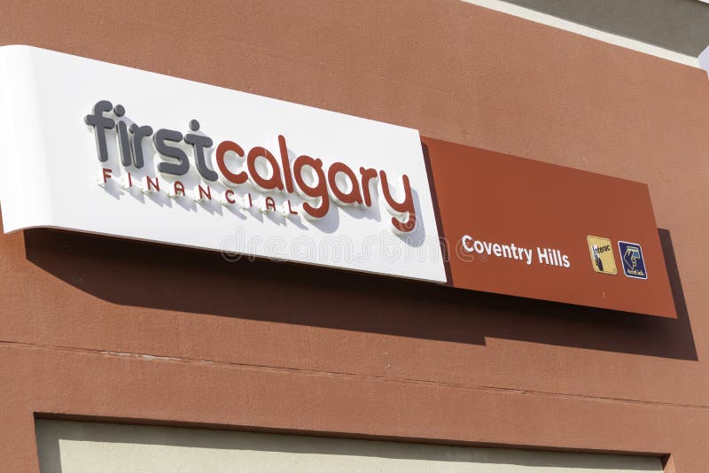 14 October 2019 - Calgary , Alberta, Canada - First Calgary Bank ...