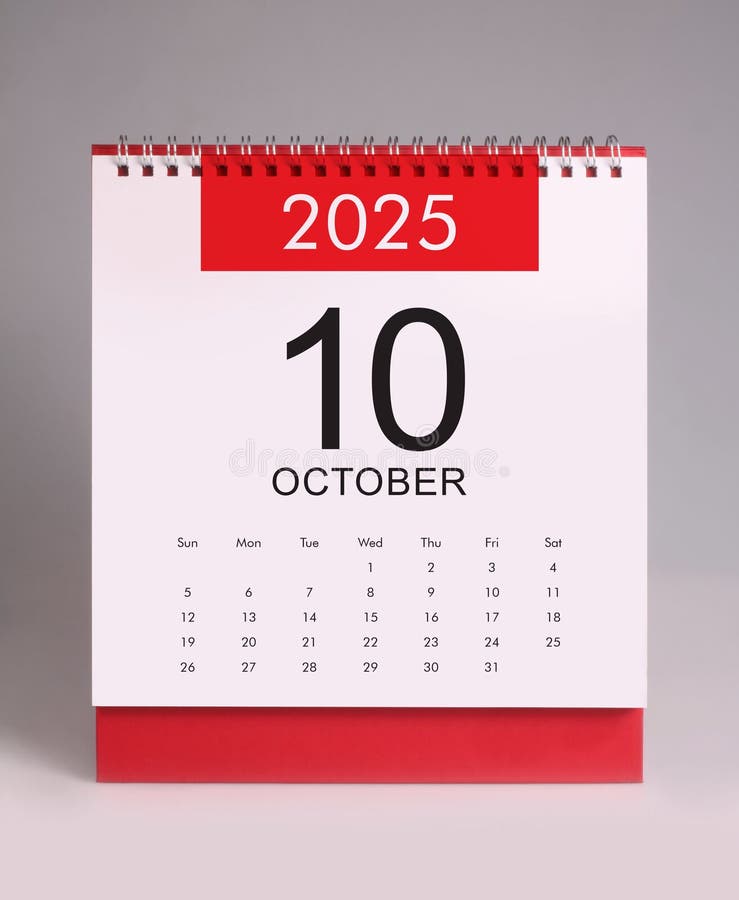 2,239 October 2025 Calendar Template Stock Photos - Free & Royalty-Free ...