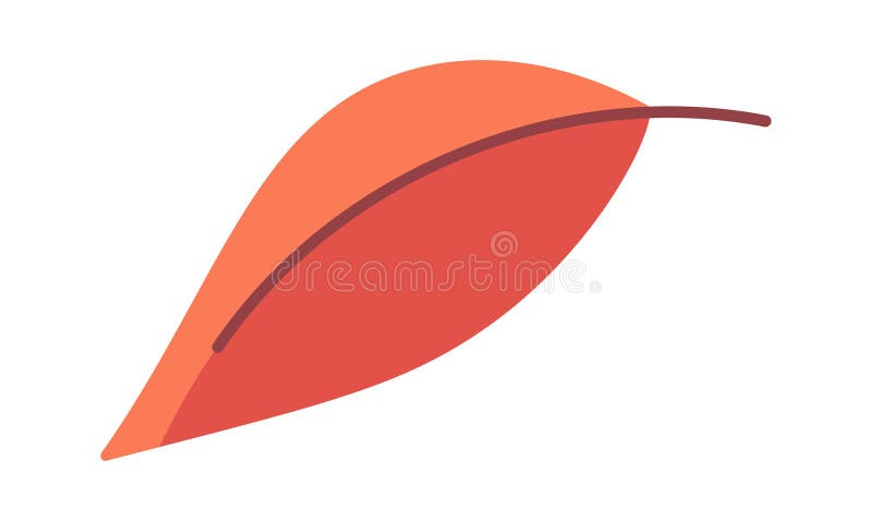 October Flying Leaf Design Element Stock Illustration - Illustration of ...