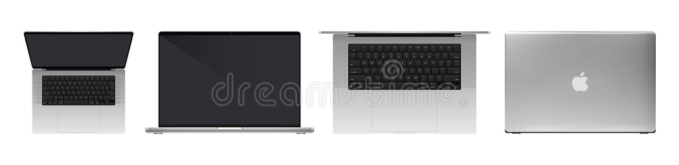 Top View Macbook Pro Stock Illustrations – 65 Top View Macbook Pro ...