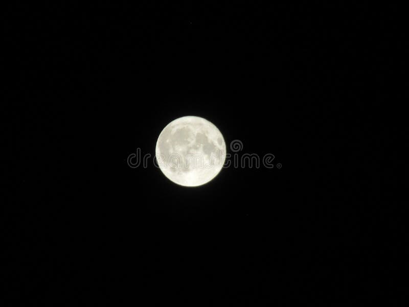 October moon stock image. Image of fullmoon, october - 161155077