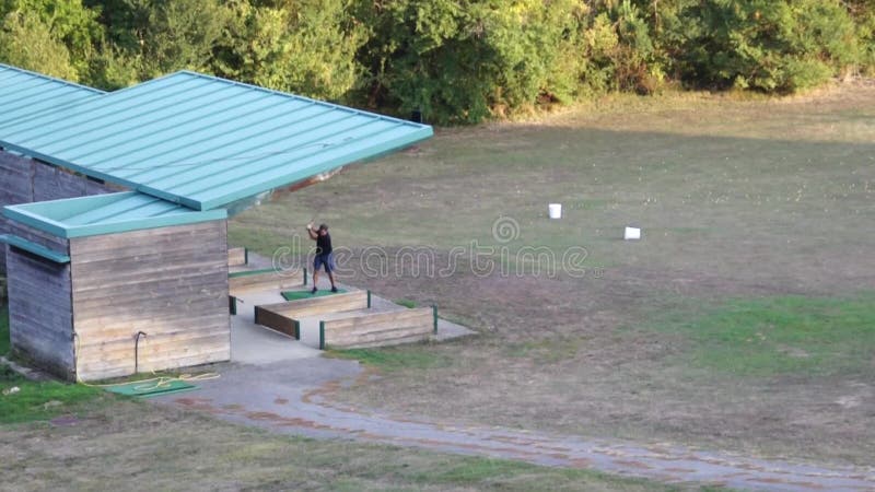 Golf club Pamplona Spain stock video. Video of landscape - 165132547