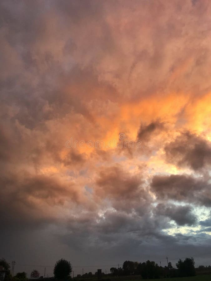 October sky stock photo. Image of light, last, october - 103724820