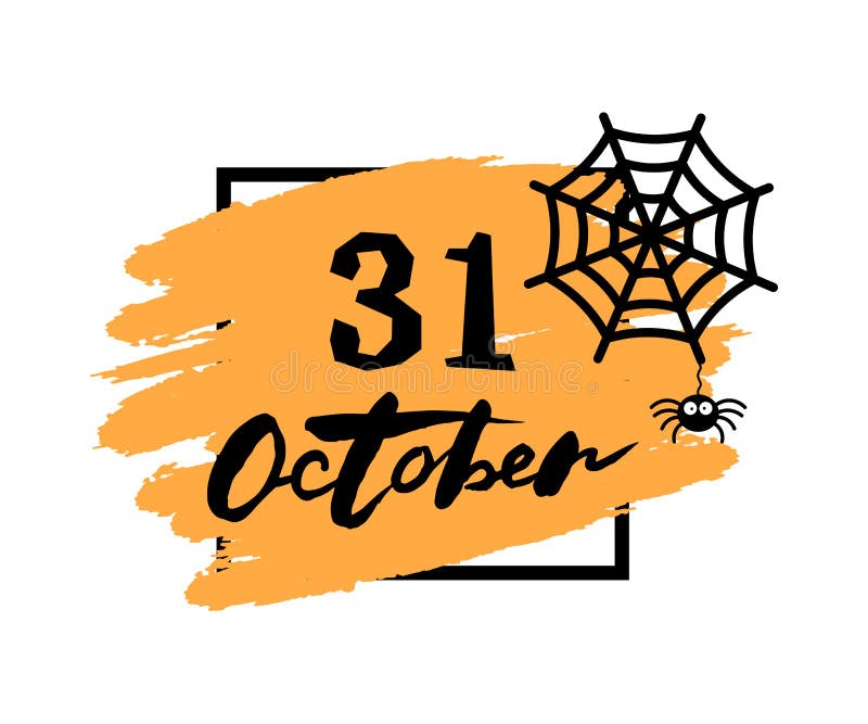 Spider vector illustration stock vector. Illustration of sign - 195429101